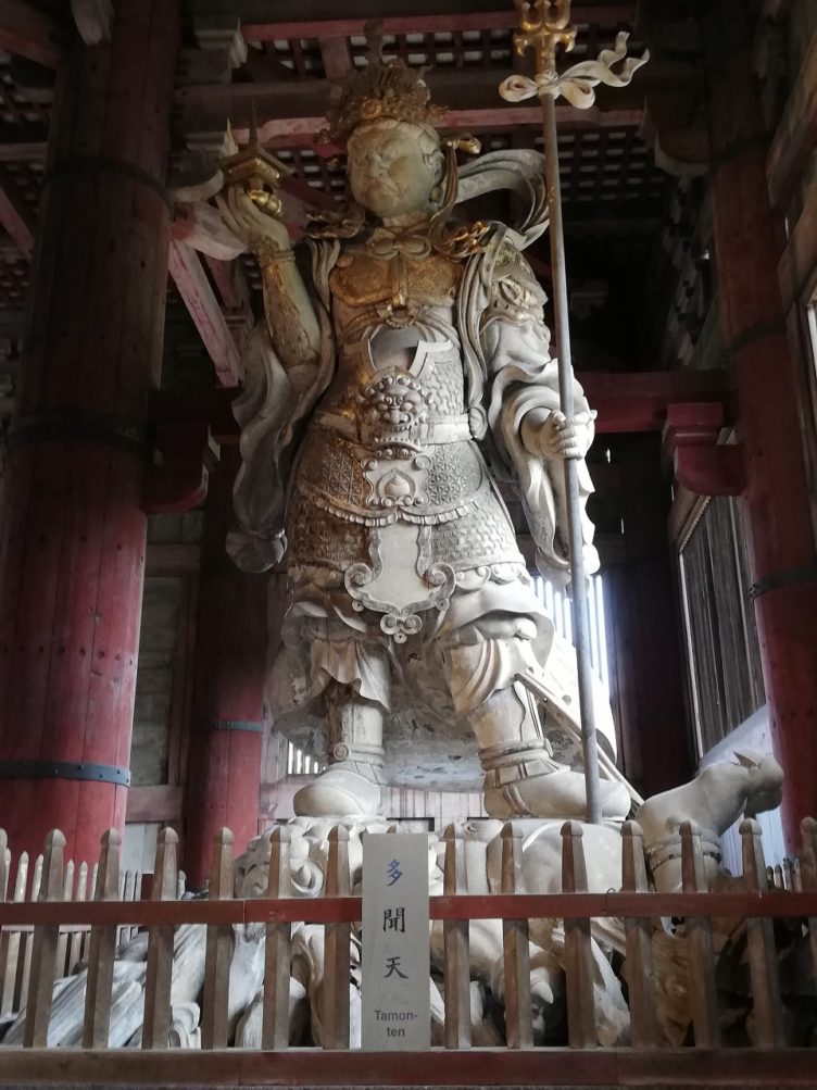 East side Daibutuden : Tamonten ,Jikokuten-zo head ,Hashira-Kuguri ...